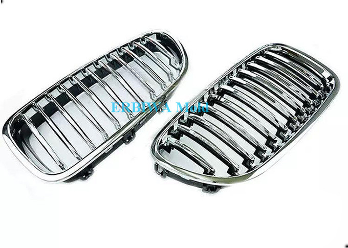 Fiber Style Radiator Mesh Grille Mould With Chrom , Grille Molding For ...