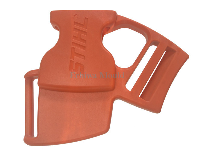 Orange Precision Injection Molding Plastic Strap Buckle For Backpack ...