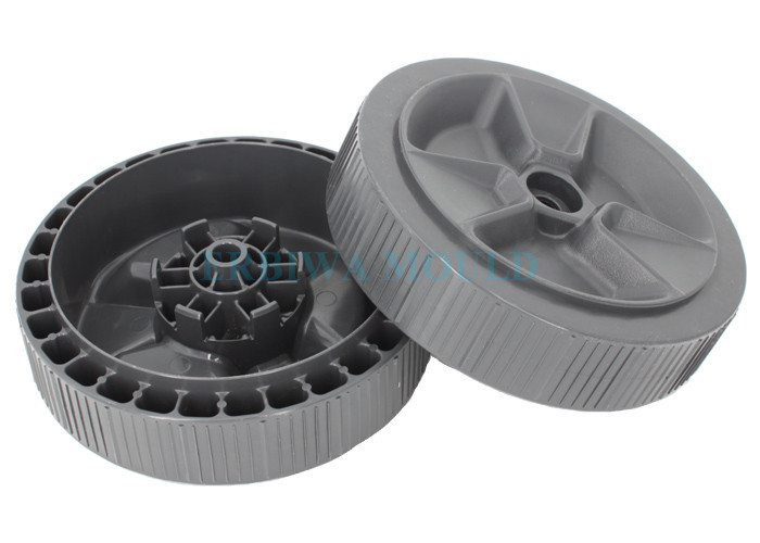 2 Cavities Plastic Injection Molded Parts For Stable Round Auto Wheel ...